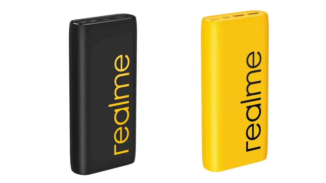 Realme Power Bank 2 with 20000 mAH Capacity Launched For 1599 Rs.