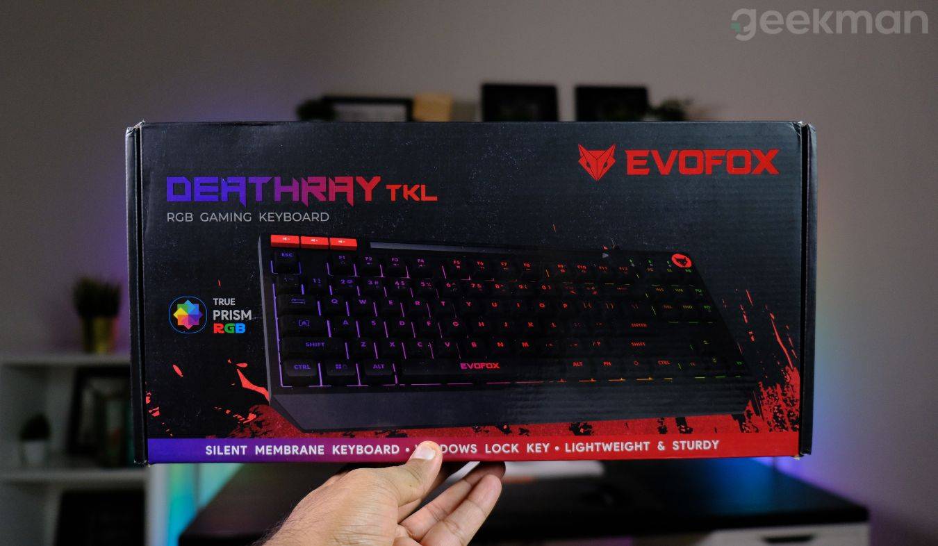EvoFox Deathray TKL Review, Best RGB Gaming Keyboard Under 1000 Rs?