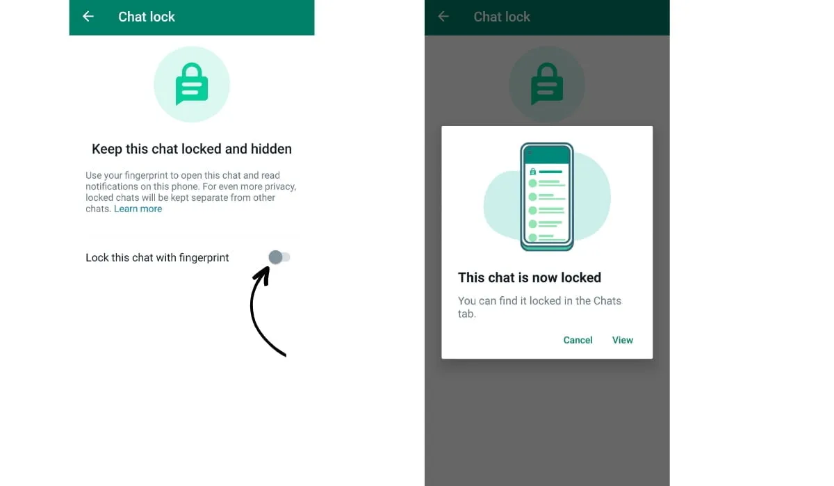 How to use WhatsApp chat lock in 2024