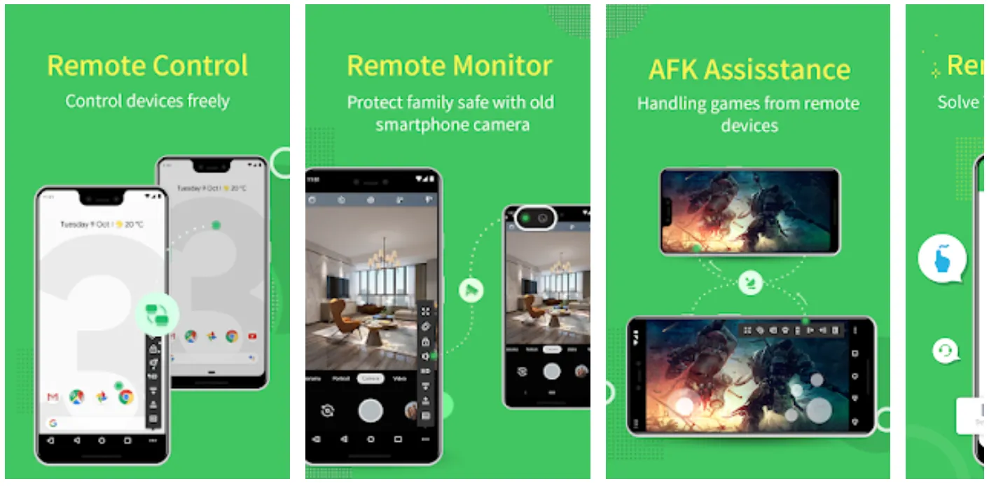 5 Best Apps to control someone's Android device remotely