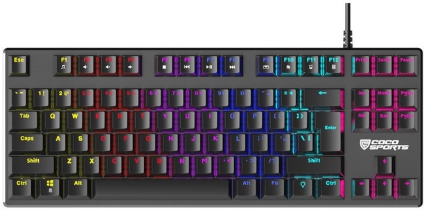Coconut K12 Orion Mechanical Wired USB Gaming Keyboard (Black)