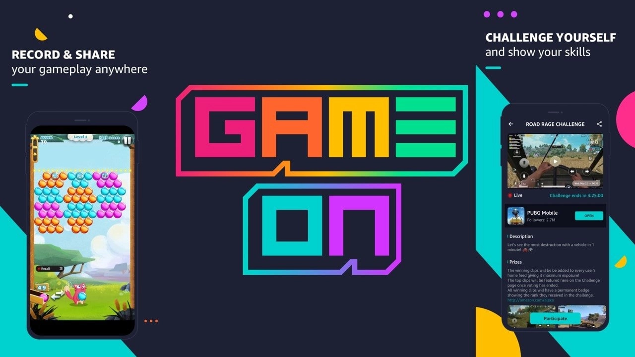 Amazon GameOn app to let mobile gamers shared gameplay clips directly ...