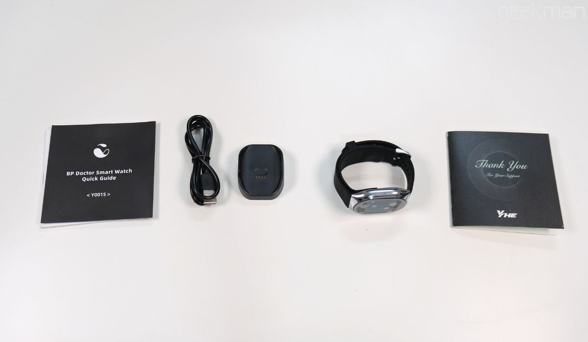 YHE BP Doctor Pro Review, Blood Pressure Smartwatch - Geekman