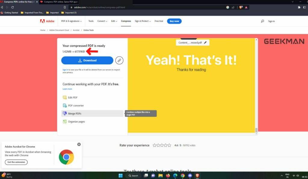 How To Reduce PDF File Size On Phones, PC, And Mac | Geekman