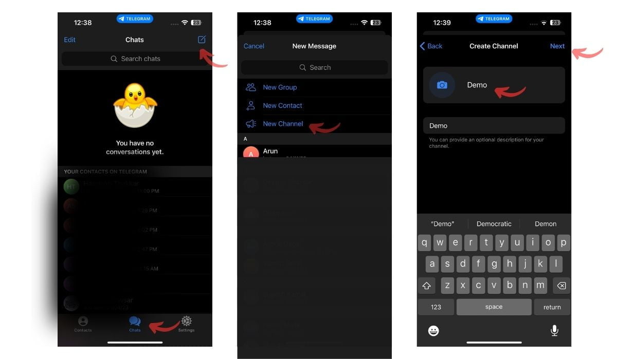 How To Create A Telegram Channel In 2023: Step-by-Step Guide | Geekman