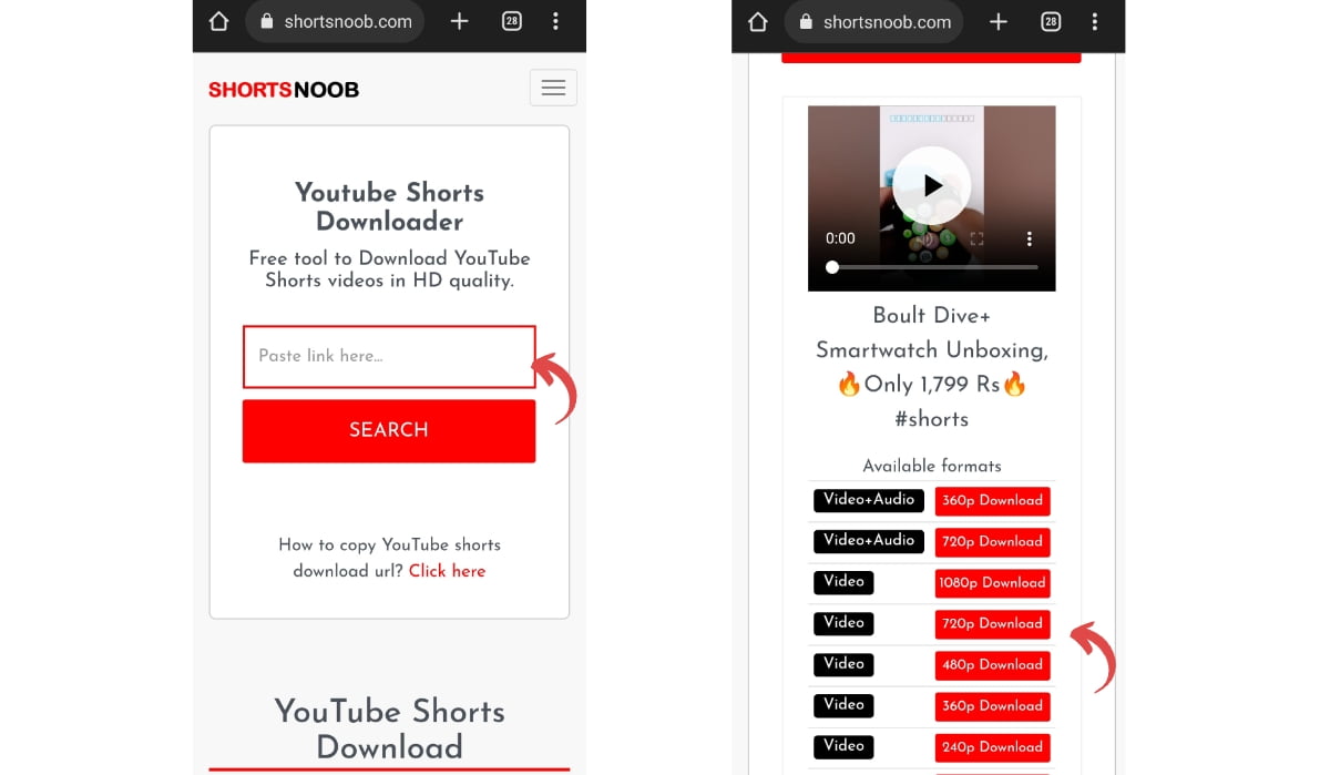 How To Download Youtube Shorts On IPhone, Android, And Web (2023) | Geekman