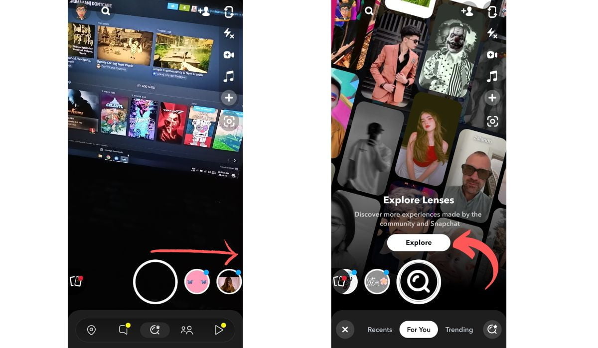 How To Unlock The Butterflies Lens On Snapchat (2023) | Geekman