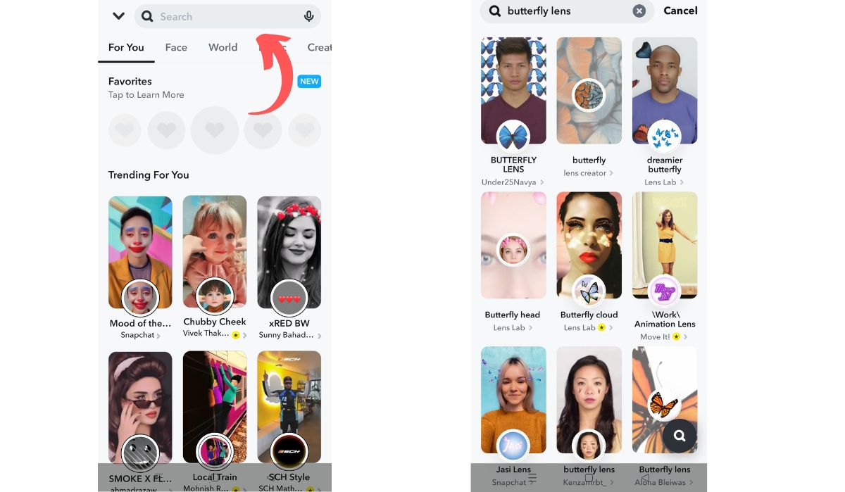 How To Unlock The Butterflies Lens On Snapchat (2023) | Geekman